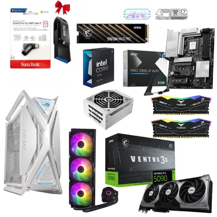 Gaming PC Bundle | Ultra 9 285K | RTX 5090 | Z890 | 32GB DDR5 – Smart Shop