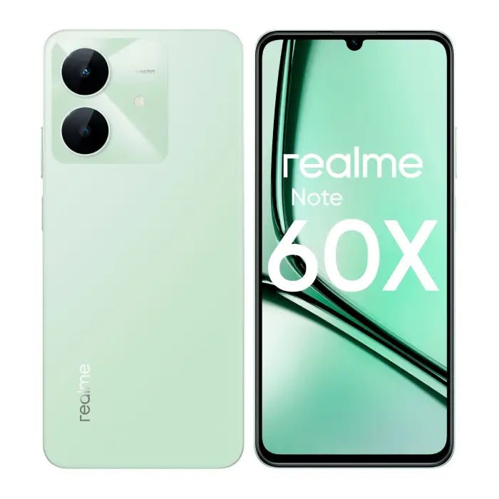 Realme Note 60X 4G LTE 128GB 4GB RAM Wilderness Green – Smart Shop